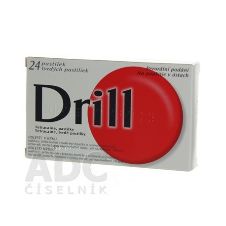 DRILL BEZ CUKRU tvrdé pastilky - iLekaren.sk