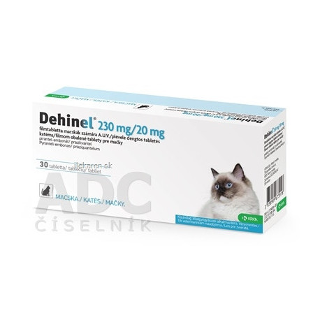 DEHINEL 230 mg/20 mg pre mačky - iLekaren.sk
